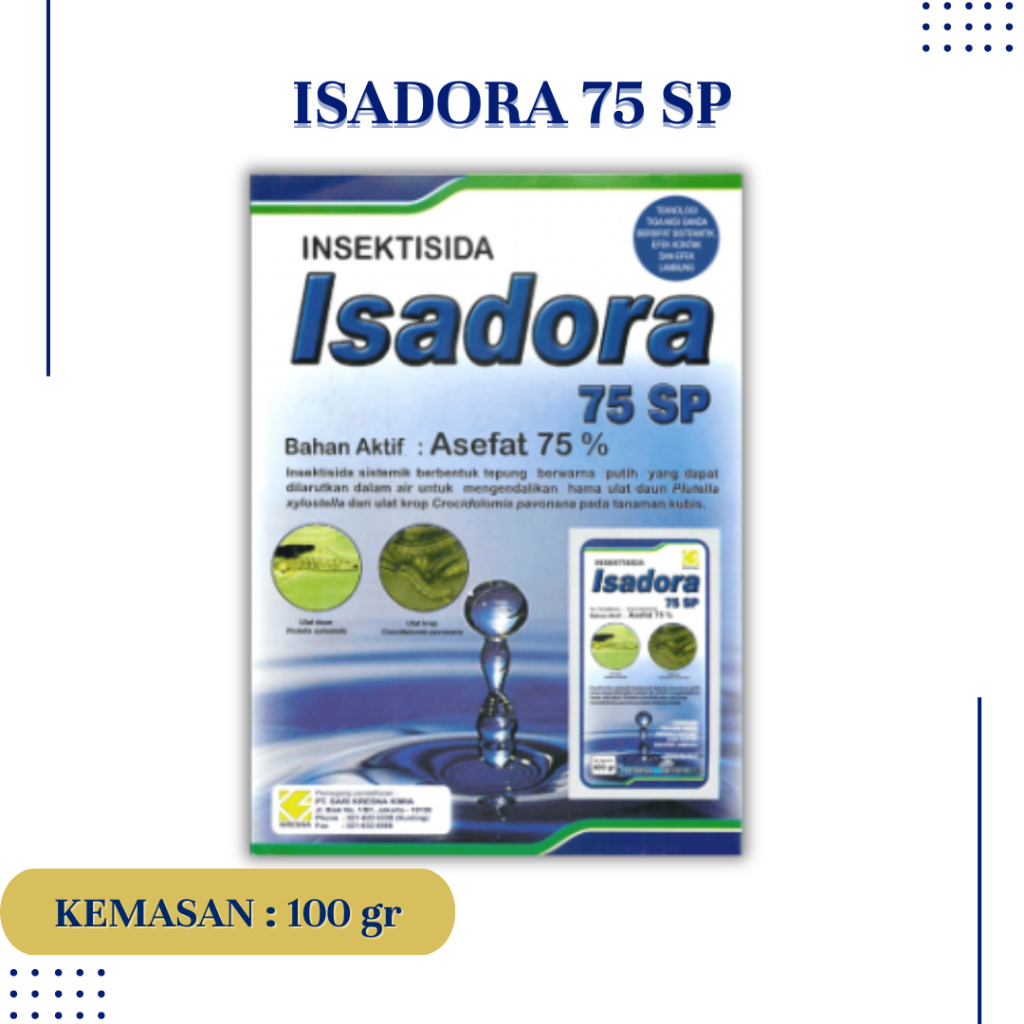 Jual INSEKTISIDA ISADORA 75 SP ISI 100 GR | Shopee Indonesia