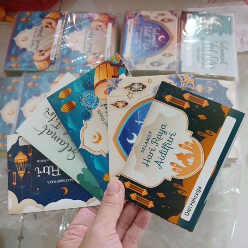 Jual kartu ucapan sticker glossy | Shopee Indonesia