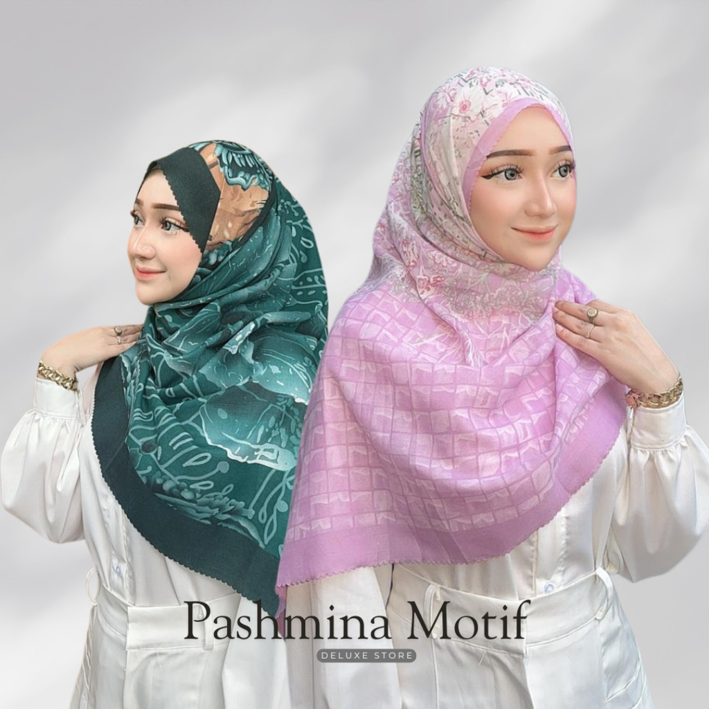 Jual PASHMINA MOTIF PRINTING BAHAN VOAL UKURAN 180X75 FINISHING LASERCUT PASHMINA LASERCUT MOTIF ...