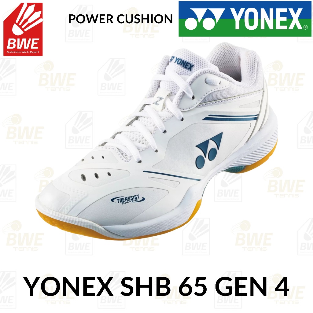 Jual YONEX POWER CUSHION SHB 65 Z4 GENERASI 4 WHITE - MEN - SEPATU BADMINTON ORIGINAL 100% ...
