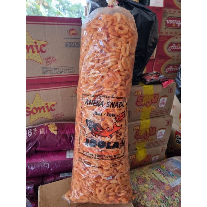 Jual Kerupuk Seblak Ring Pedas 1 bal | Shopee Indonesia