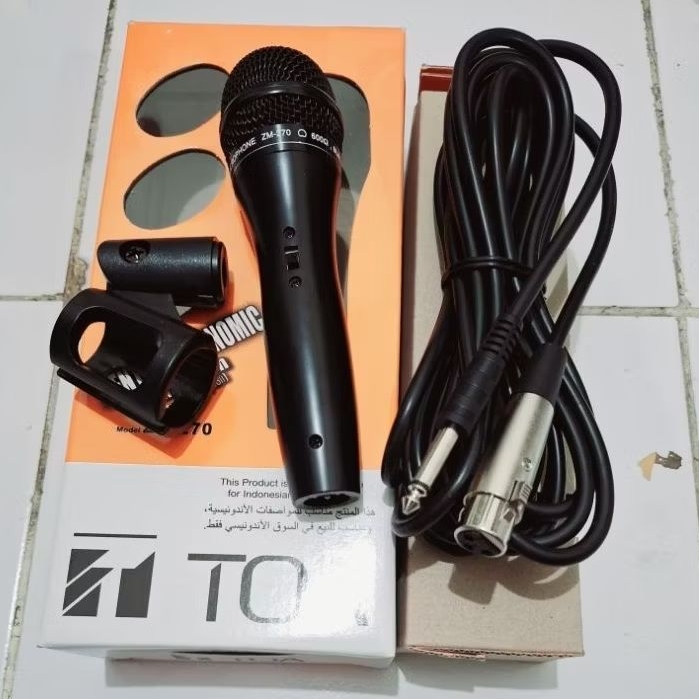 Jual Siap pakai Mic Microphone mik TOA ZM 270 KABEL 5 10 METER | Shopee Indonesia