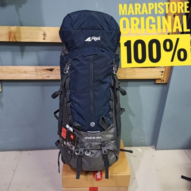 Jual Tas Gunung /Carrier Atmos 60 Liter Arei Outdoorgear Original 100% | Shopee Indonesia