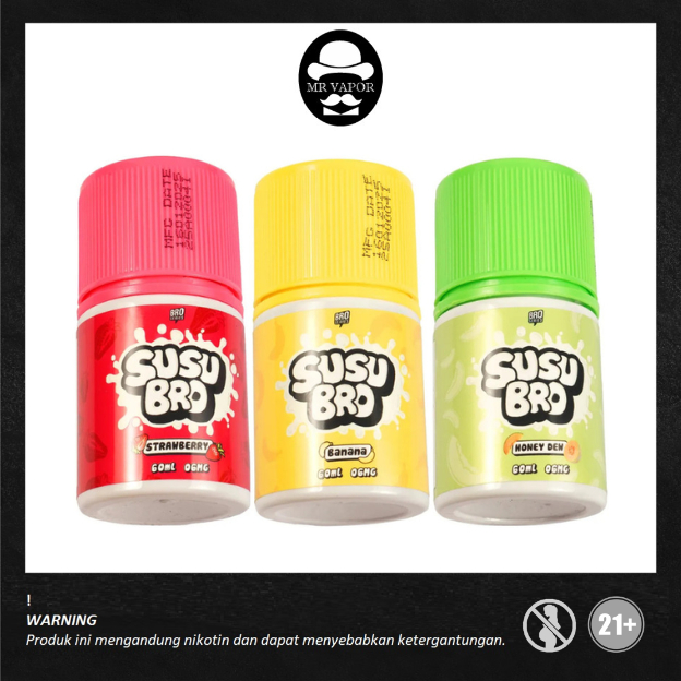 Jual Susu Bro Susubro Liquid Freebase 60ml | Shopee Indonesia