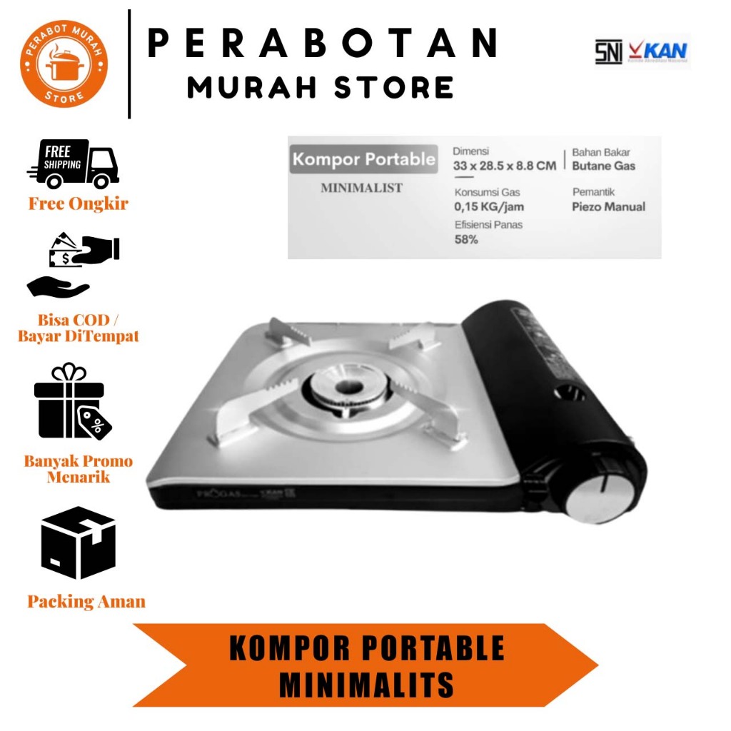 Jual PM - Kompor Portable Progas New Design / Kompor Portable Minimalis ...