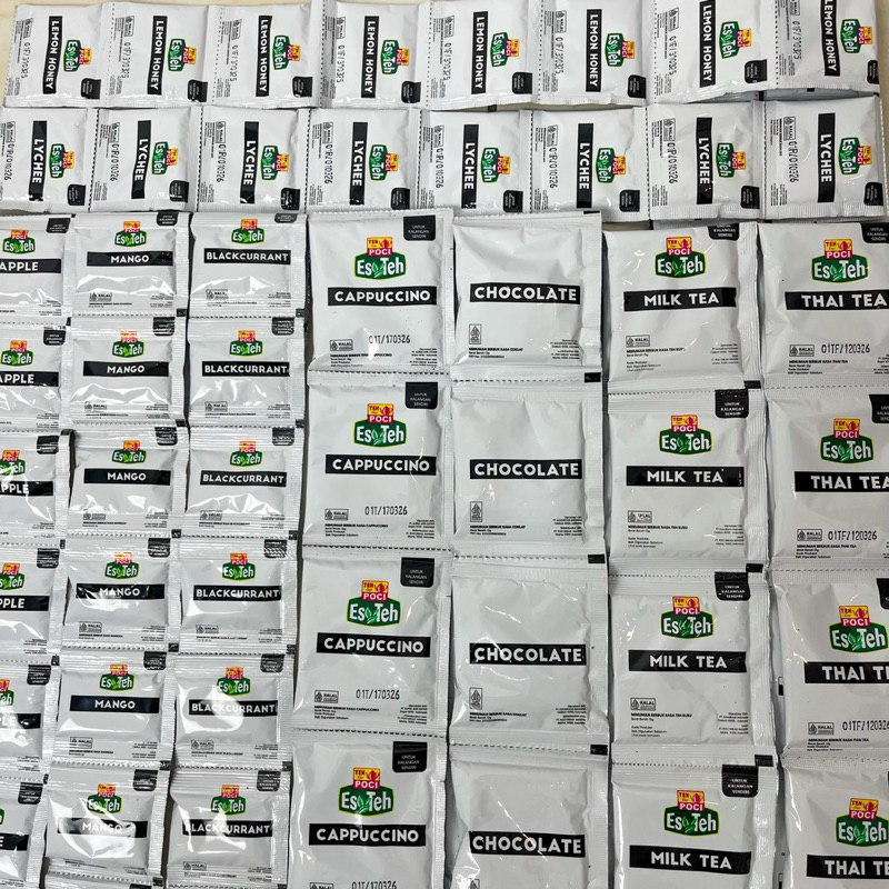 Jual Teh Poci Rasa Lengkap Renceng / Rasa-rasa Teh Poci All Variant ...