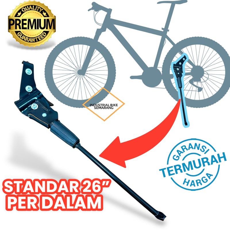Jual ( PER DALAM ) Standar Sepeda 26 MTB Bicycle Kick Stand Side ...