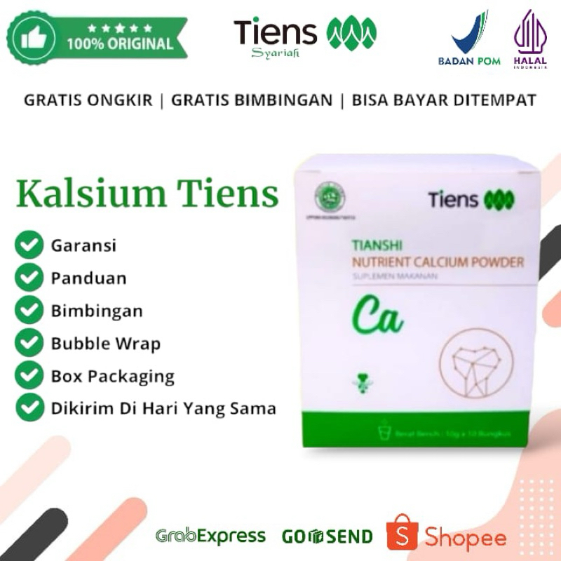 Jual Kalsium tiens Nutrient Calcium Powder Original susu kalsium untuk ...