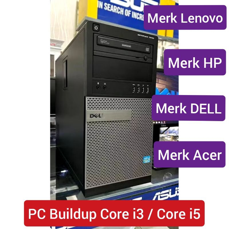 Jual Komputer PC saja Core i3 / Core i5 Sudah terinstal Windows dan APK ...