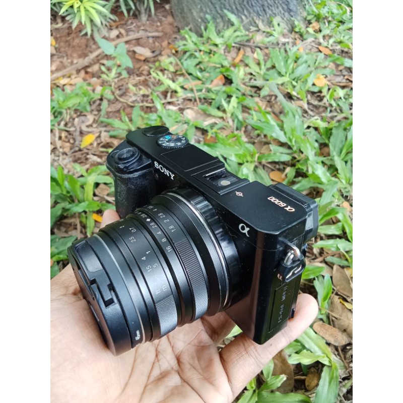 Jual SONY A6000 LENSA MANUAL MEIKE 50MM | Shopee Indonesia