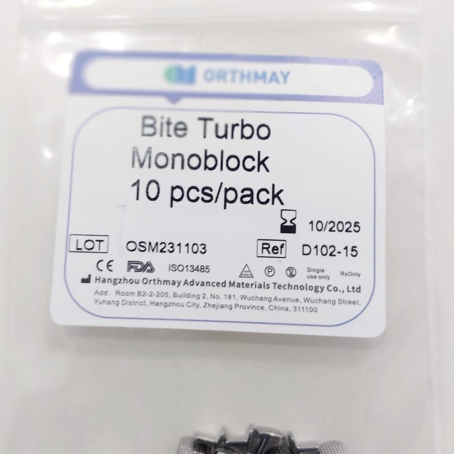 Jual Dental Bite Turbo Peninggian gigitan Ortho Riser Bite Guide satuan ...