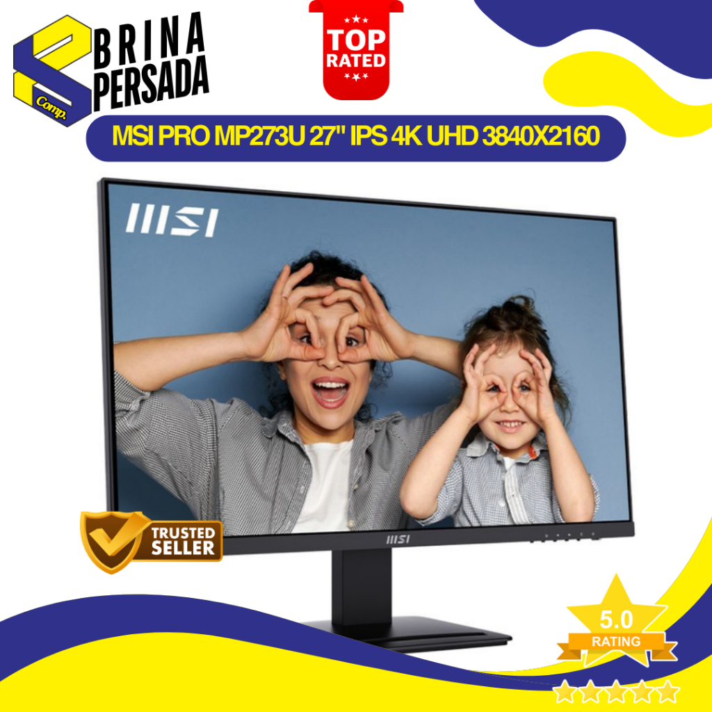 Jual MSI PRO MP273U 27" IPS 4K UHD 3840x2160 | Shopee Indonesia