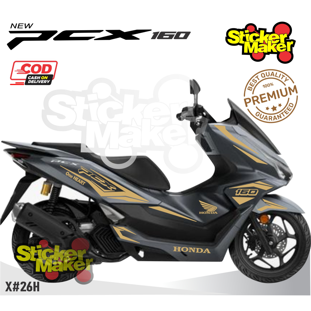 Jual STICKER CUTTING - STIKER PCX 160 NEW 2025 (STICKER CUTTING PCX ...