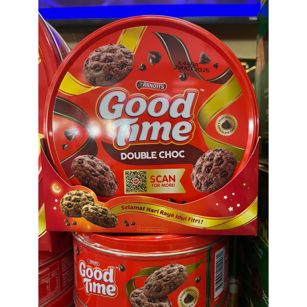 Jual Arnotts Good Time Double Choc Kaleng 144 gr | Shopee Indonesia
