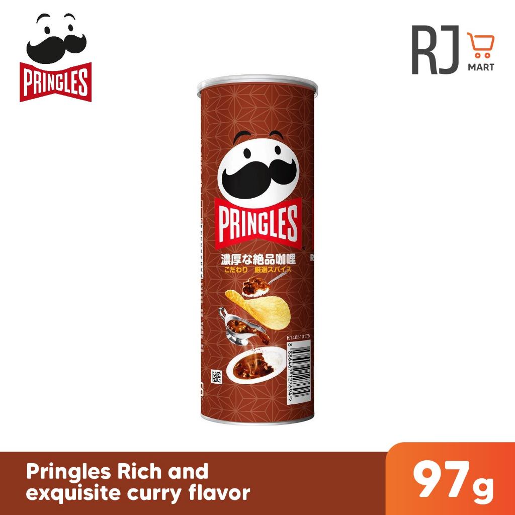 Jual Pringles | Rich and Exquisite Curry Flavor 97g (Malaysia) | Shopee ...