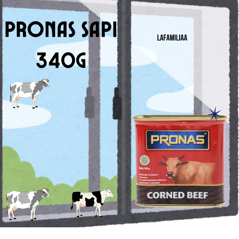 Jual Kornet pronas sapi 340g | Shopee Indonesia