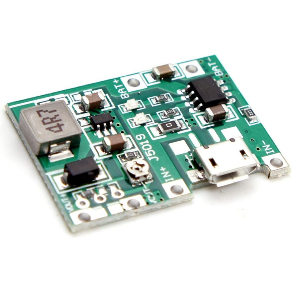 Jual Micro-USB TP4056 3.7V Battery Charger Module 7W DC UPS with ...