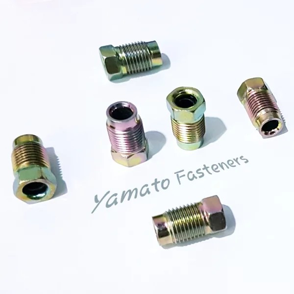 Jual NEPEL REM M10 P1.0 KUNCI 10 MUR SAMBUNGAN SELANG NUT BRAKE PIPE ...