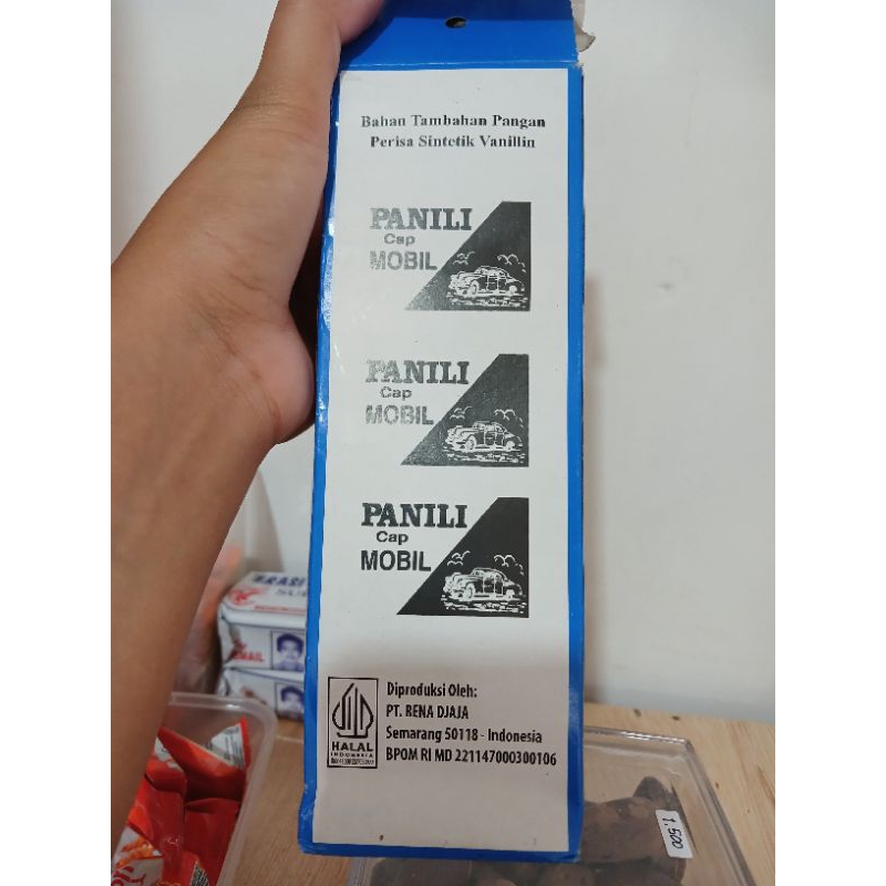 Jual VANILI PANILI CAP MOBIL/HANOMAN PENGHARUM PENAMBAH BAHAN MAKANAN ...