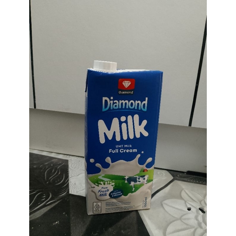 Jual SUSU DIAMOND UHT 1L | Shopee Indonesia