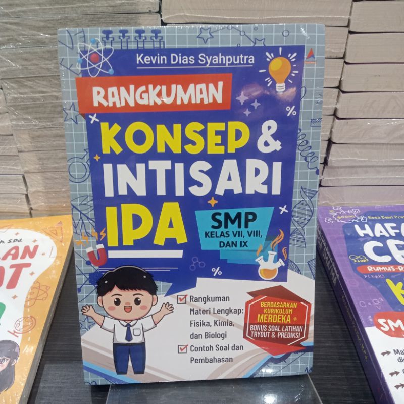 Jual Rangkuman Konsep dan Intisari IPA SMP kelas VII, VIII,IX | Shopee ...