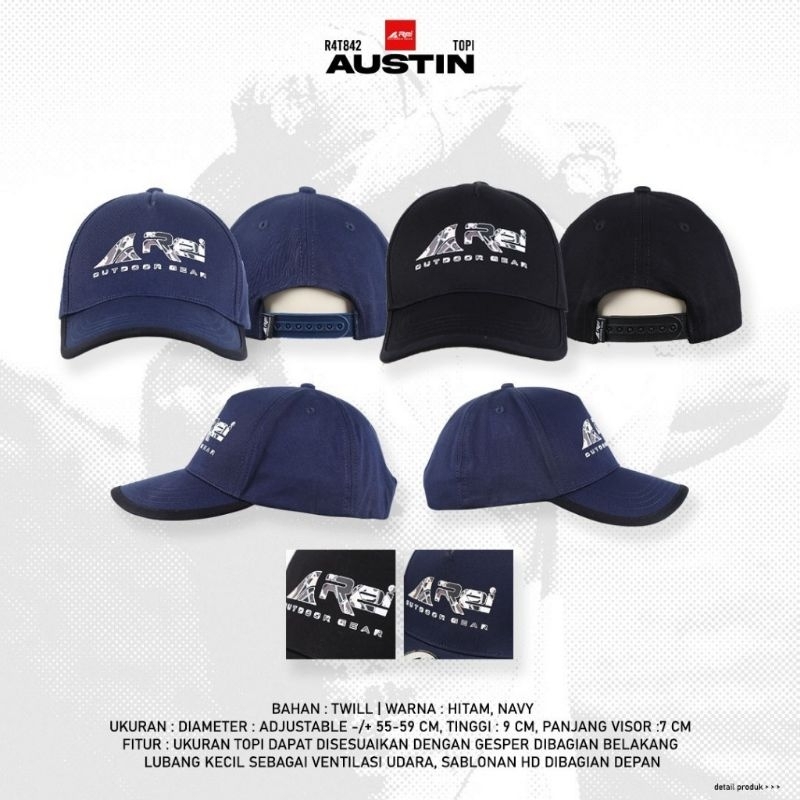 Jual Topi Pria Austin Arei Outdoorgear | Shopee Indonesia