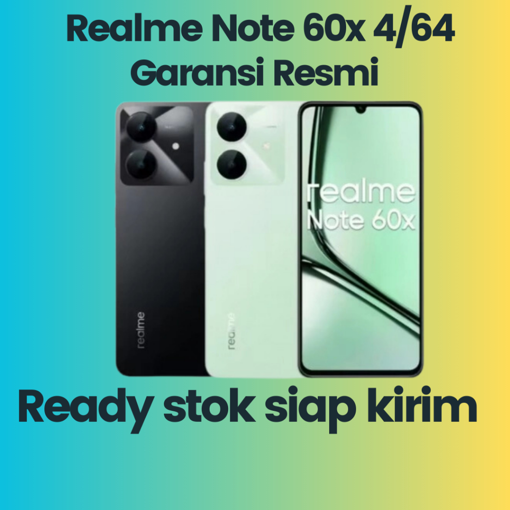 Jual Realme Note 60X 4/64 Garansi Resmi | Shopee Indonesia