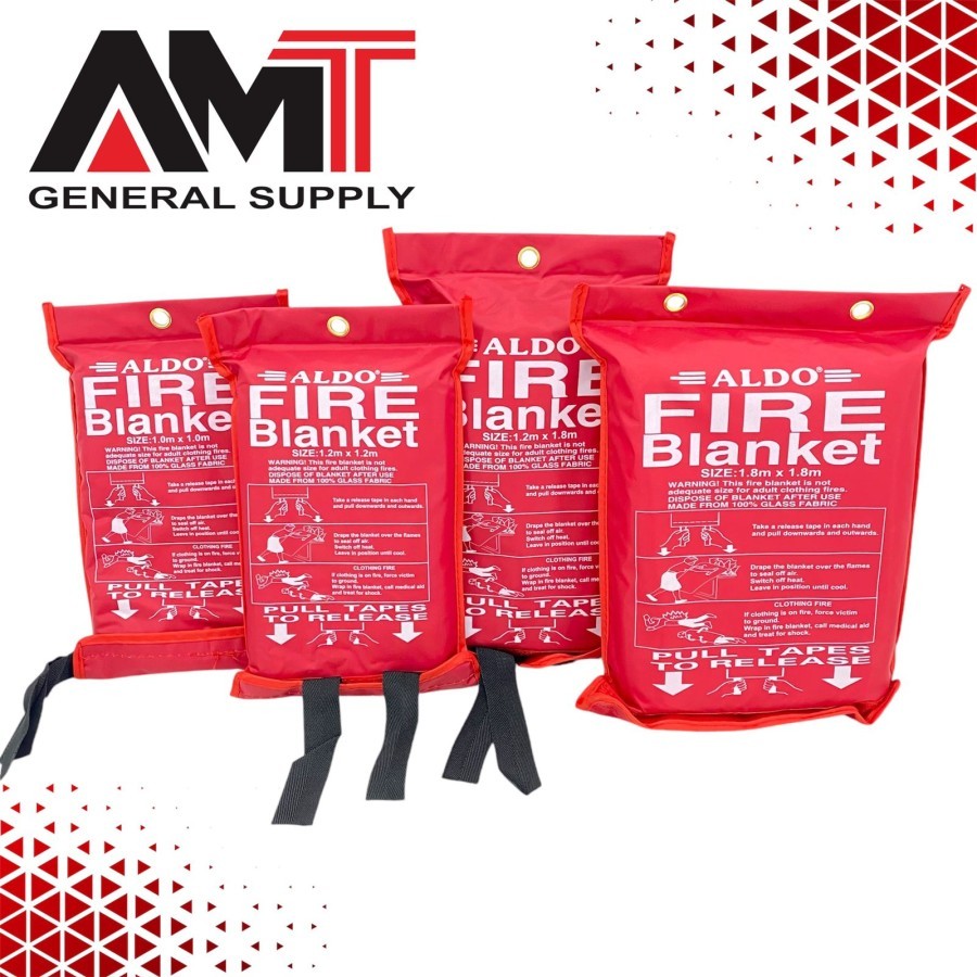 Jual Kain Selimut Pemadam Anti Api / Fire Blanket ALDO | Shopee Indonesia