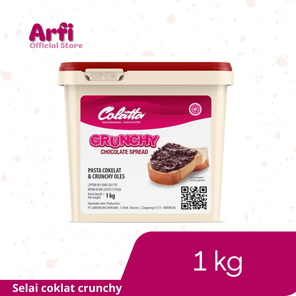 Jual Colatta crunchy spread 1 kg | Shopee Indonesia