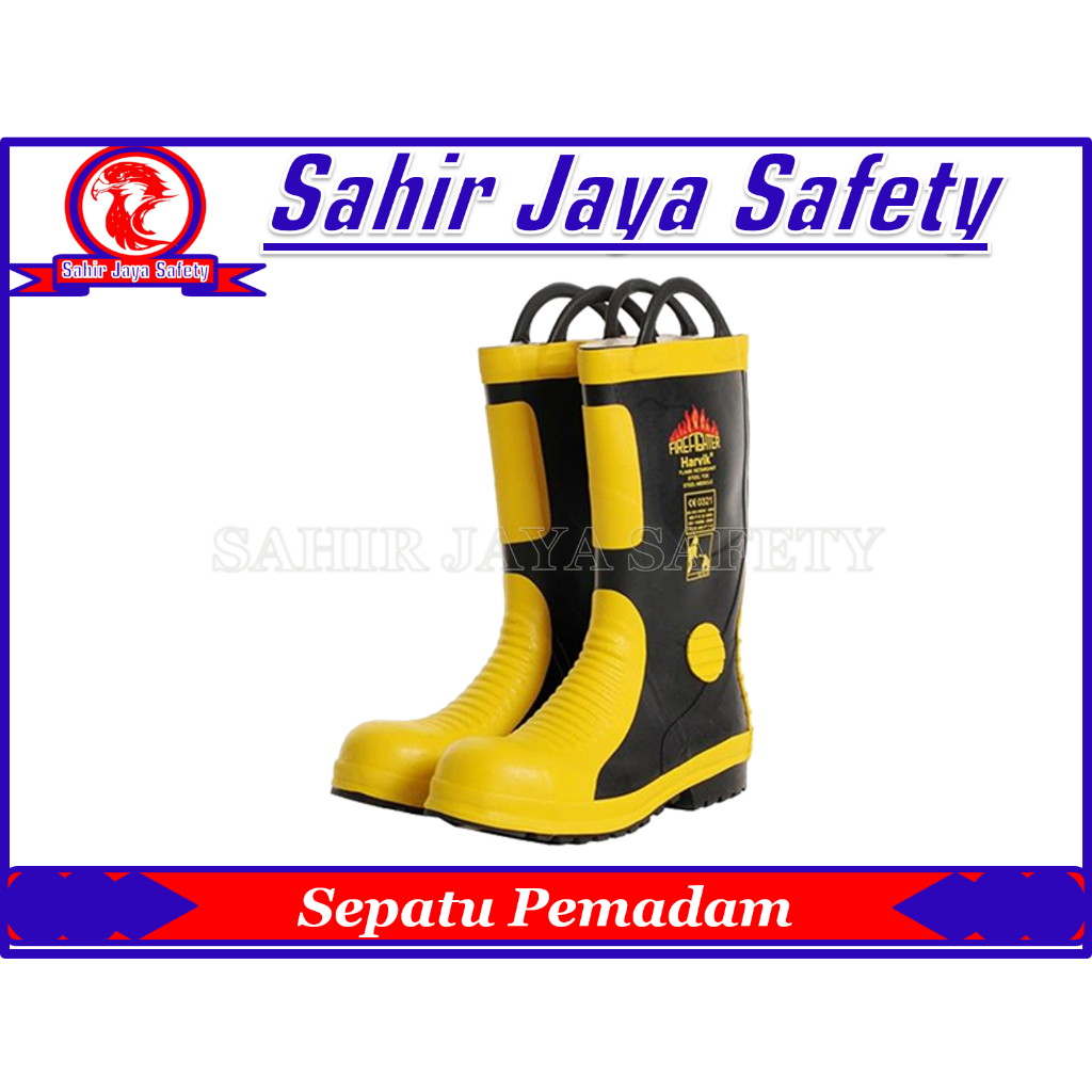 Jual Sepatu Safety Pemadam Kebakaran ORIGINAL HARVIK FIRE RANGER BOOT ...