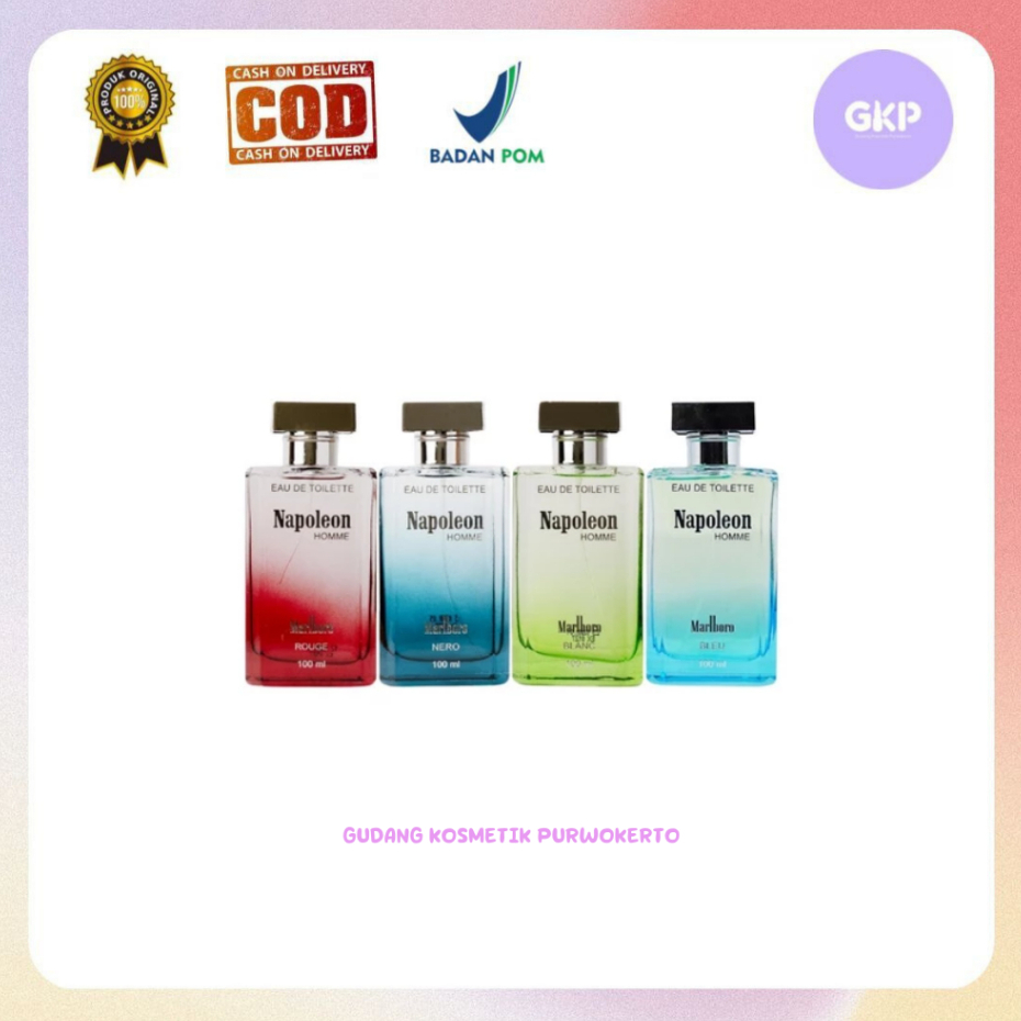 Jual Napoleon EDT Homme 100ml | Parfum Pria | Shopee Indonesia