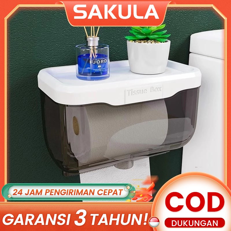 Jual Sakula Kotak Tisu Tissue Transparan Minimalis Box Kamar Mandi ...