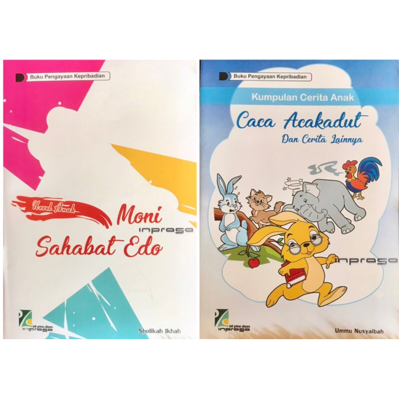 Jual Novel Anak | Moni Sahabat Edo | Caca Acakadut | Buku Cerita | Buku ...