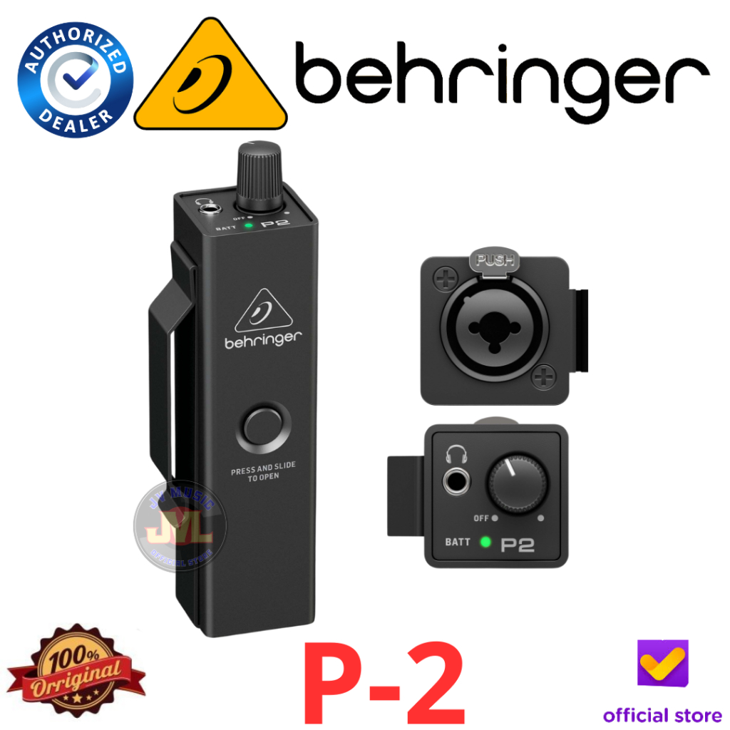 Jual Behringer P2 Ultra-Compact Personal In-Ear Monitor Amplifier ...