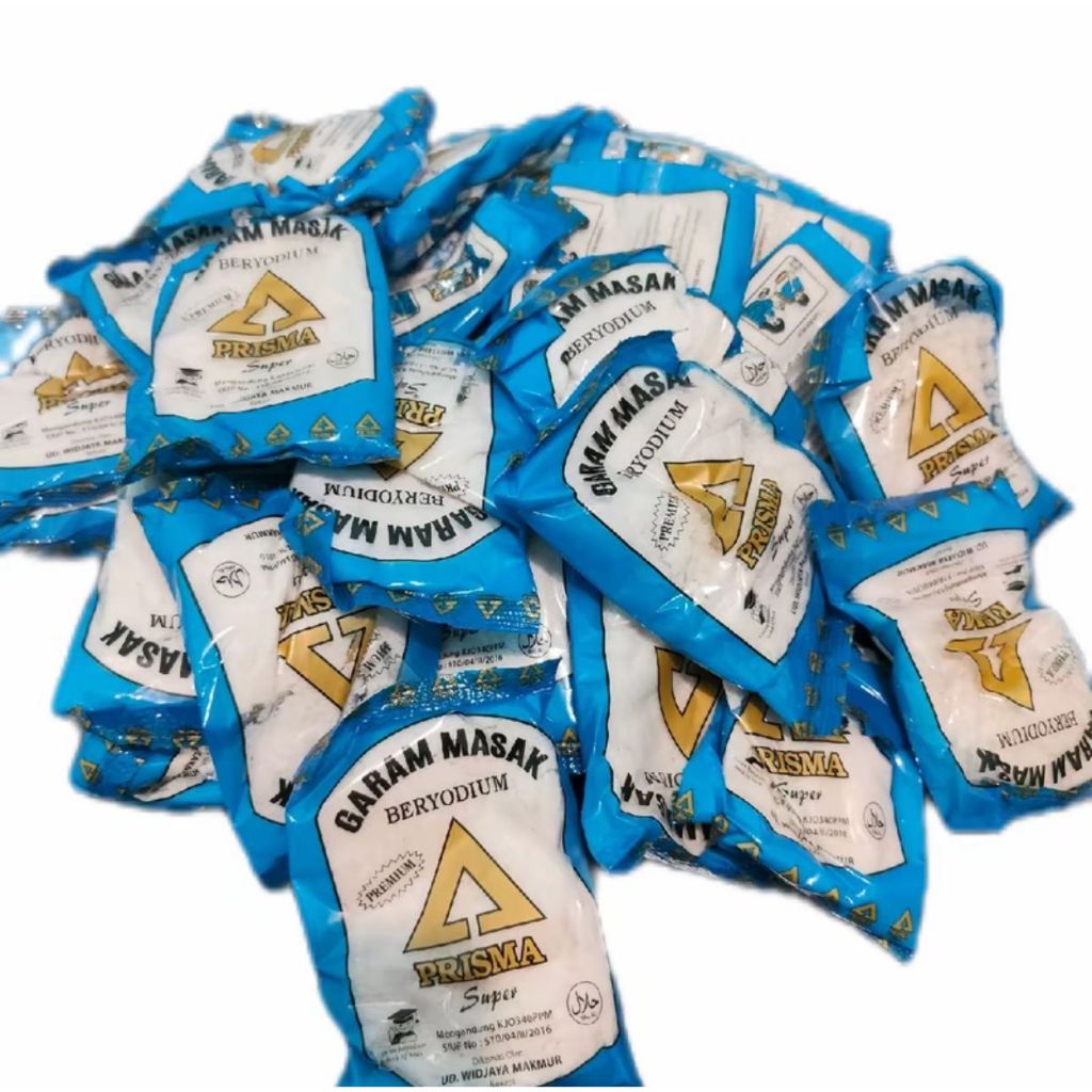 Jual 20 pcs Garam Masak Halus Beryodium berat100 gram per pack | Shopee ...