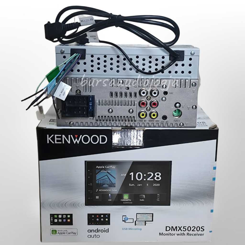 Jual Head Unit Double Din KENWOOD DMX7022S DMX 7022 S 7 Inch Bluetooth Apple Carplay Android ...