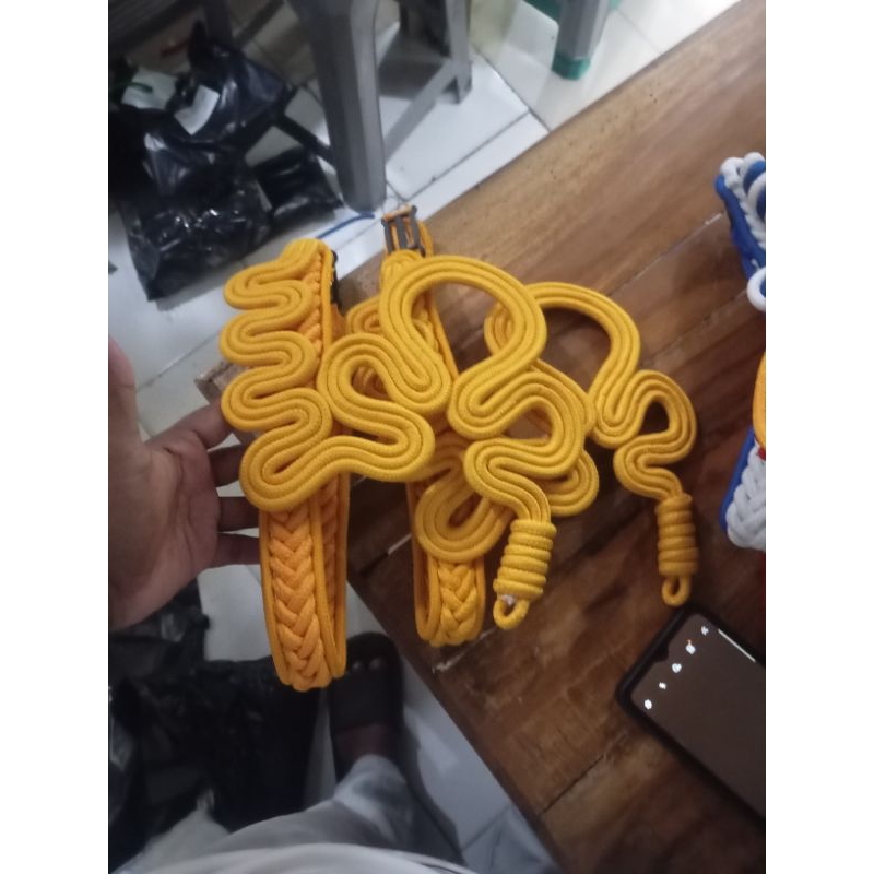 Jual talikur komando pramuka untuk seragam pramuka warna kuning polos ...