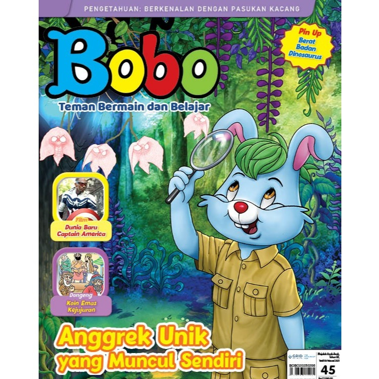 Jual Majalah Bobo edisi Februari 2025 - Bobo No.45 | Shopee Indonesia