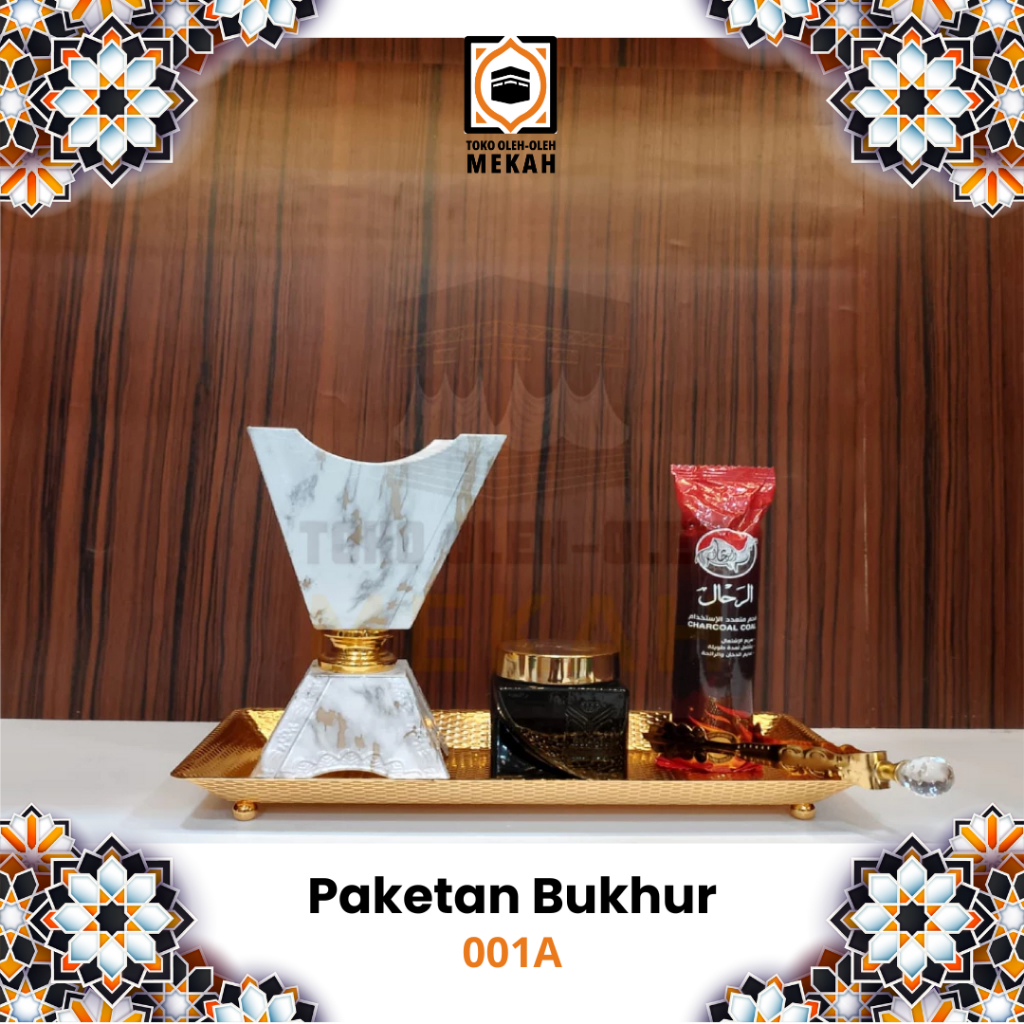 Jual Paket Set Bukhur Lengkap Mabakhara Tempat Dupa Bakhoor | Shopee ...