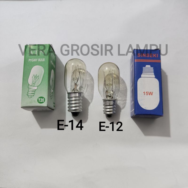 Jual Lampu kulkas / Bholam kulkas E12 E14 Cahaya kuning | Shopee Indonesia