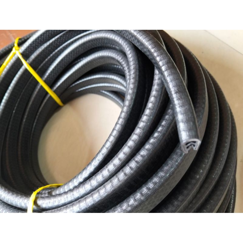 Jual Karet Pintu Jepit "U" / Protector Engkel Hitam harga per meter ...