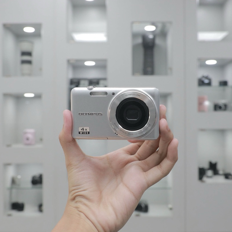 Jual Digicam Olympus VG-150 Silver Mulus | Shopee Indonesia