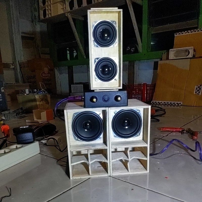 Jual satu paket sound miniatur sub 3 inch tanpa power | Shopee Indonesia