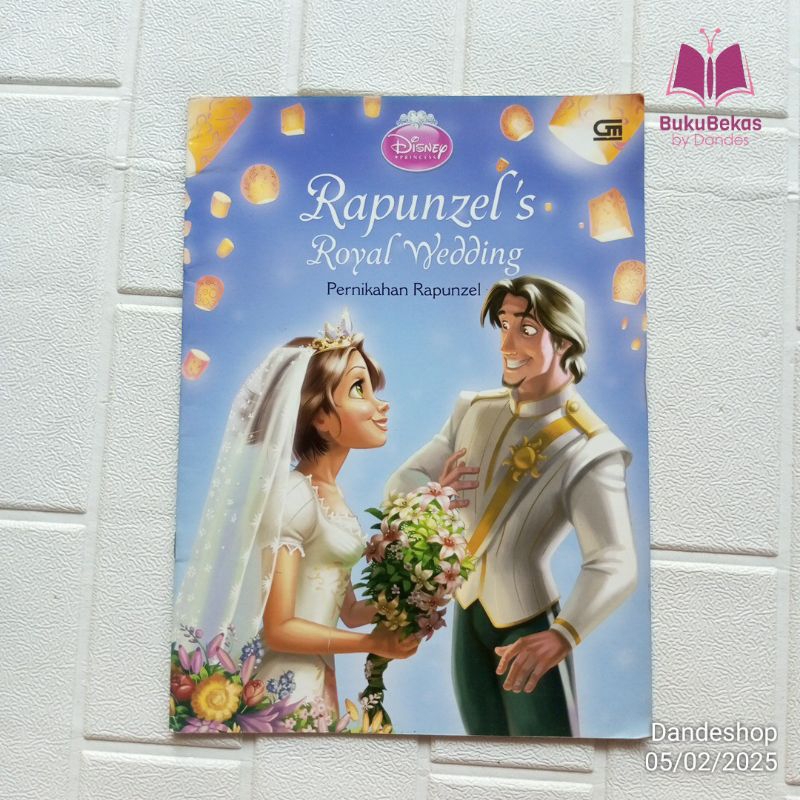 Jual Disney Princess Rapunzel's Royal Wedding - Pernikahan Rapunzel ...