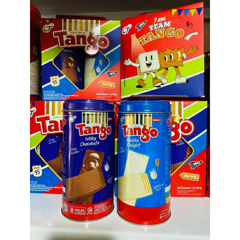 Jual tango wafer hampers box isi 2 kaleng | Shopee Indonesia