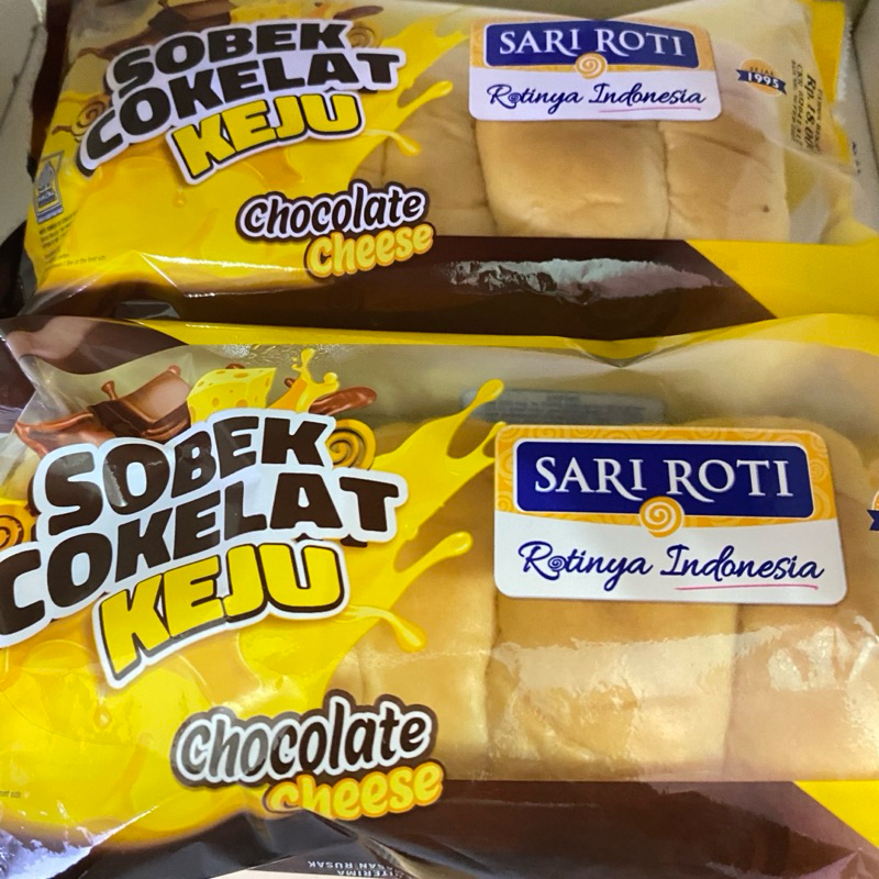 Jual Sari Roti Sobek Coklat Keju exp selalu baru chocolate cheese torn ...