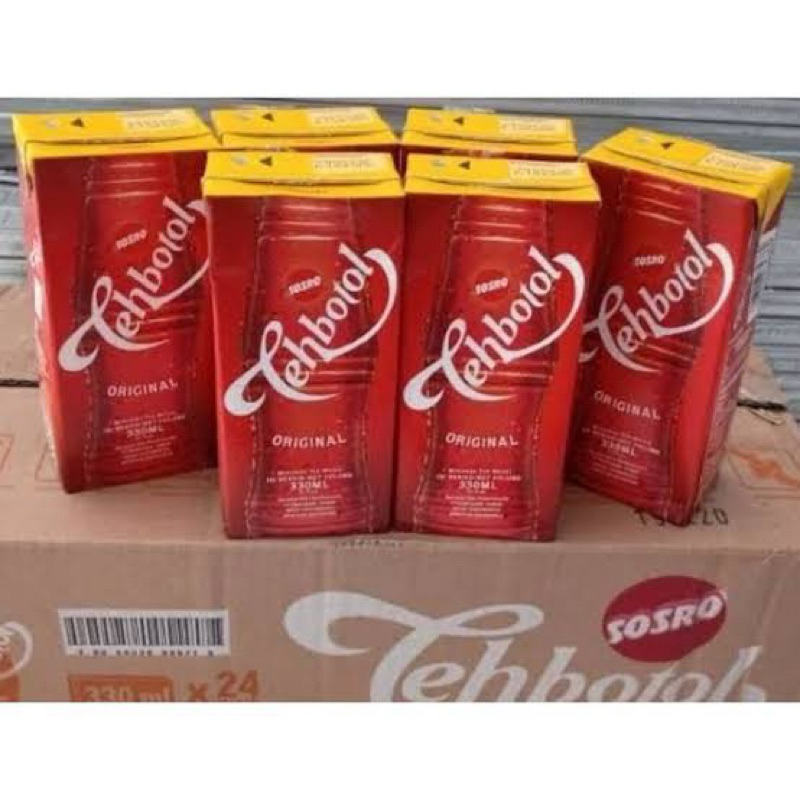 Jual TEH BOTOL SOSRO KOTAK 300ML ( 1 PCS ) | Shopee Indonesia