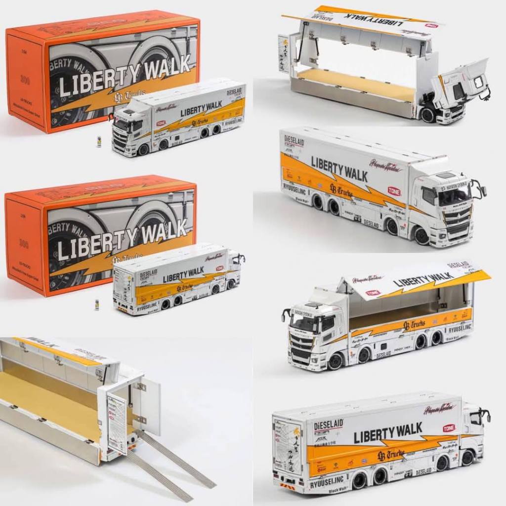 Jual GCD KS-073-300 Liberty Walk LB-Trucks Mitsubishi Fuso Super Great ...