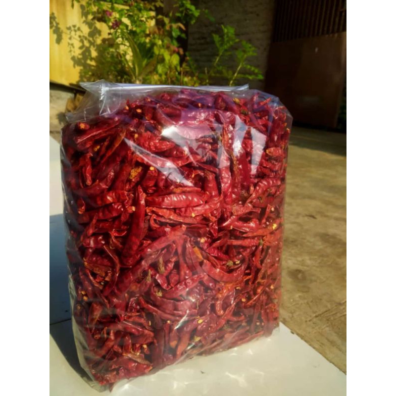Jual cabe kering teja merah 250gram | Shopee Indonesia