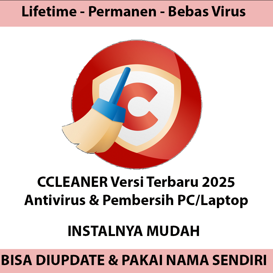 Jual CCLEANER PRO 2025 Lifetime permanen bisa di update | Shopee Indonesia